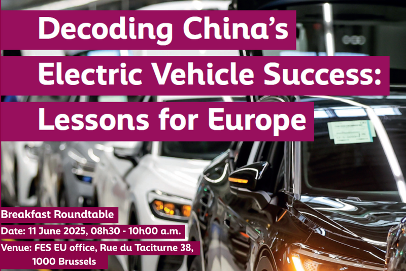 Event: Decoding China’s Electric Vehicle Success: Lessons for Europe